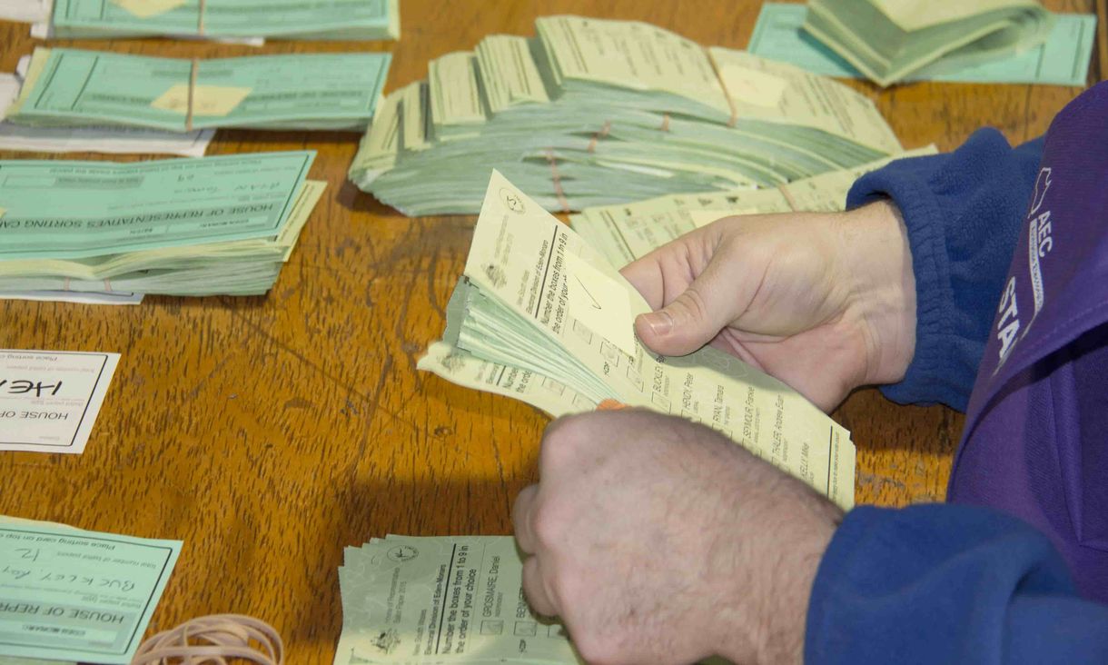 Election night counting is not “rigged’ in favour of the major parties ...