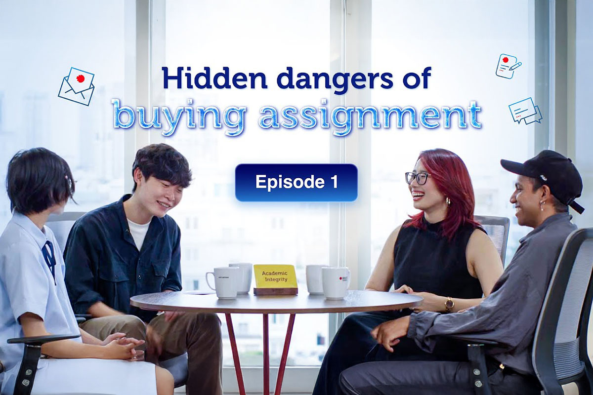 Academic Integrity challenge - Episode 1: Hidden dangers of buying assignments - RMIT University