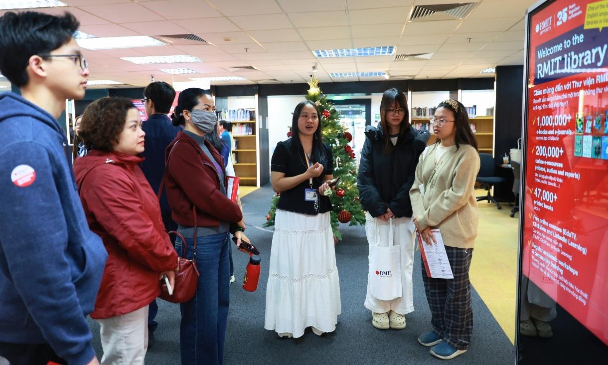 RMIT Vietnam Library at Experience Day 2025 - RMIT University