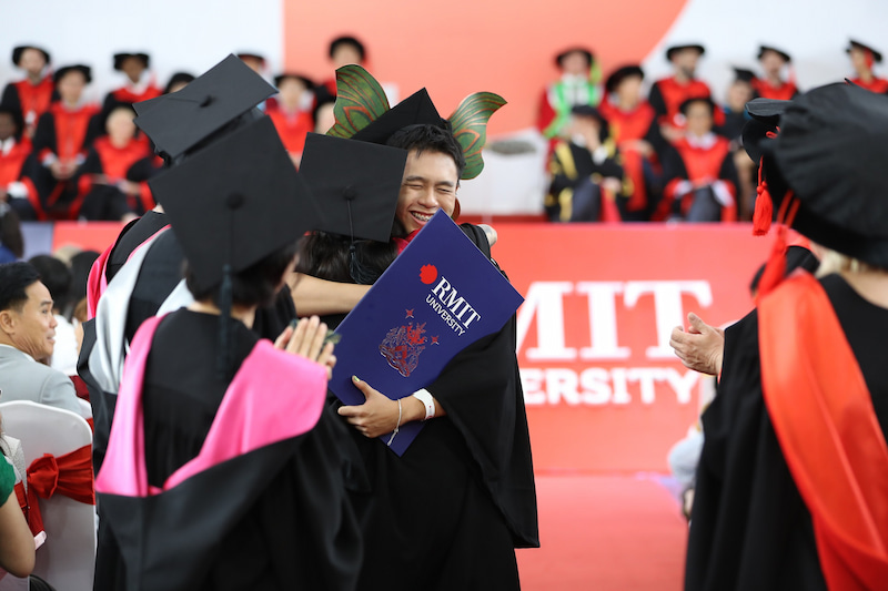 RMIT's largest graduation ceremony marks 25 years growing together with ...