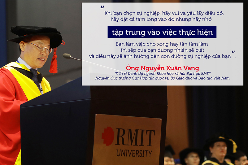 Prominent leaders advise and inspire graduates - RMIT University